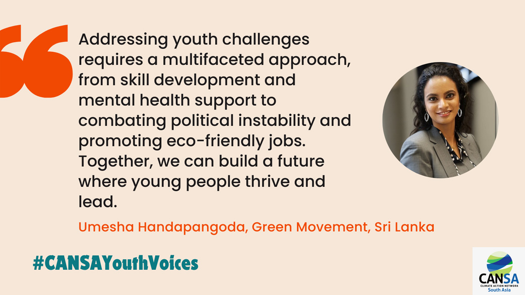 Meet Umesha Handapangoda: Inspiring Youth Climate Activist at the CANSA ...